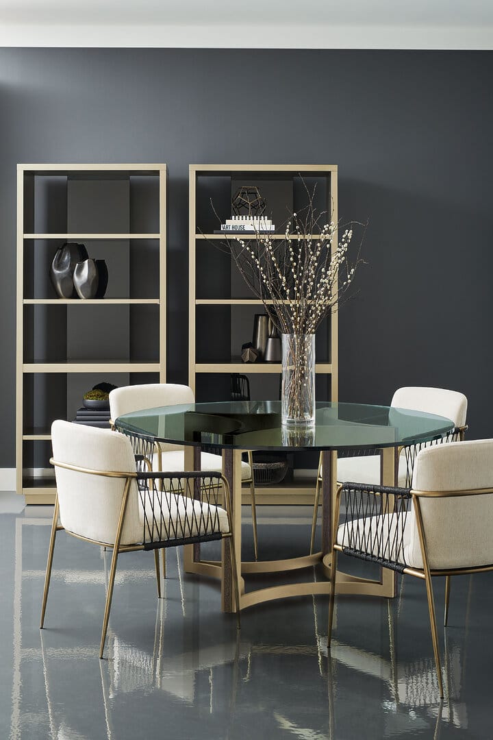 Caracole remix woven dining chair store